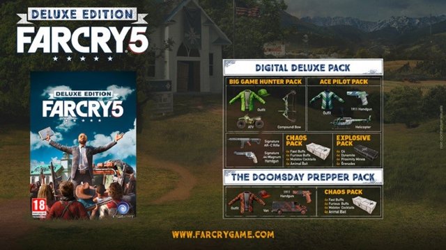 Far Cry 5 - Deluxe Edition купить от 2995